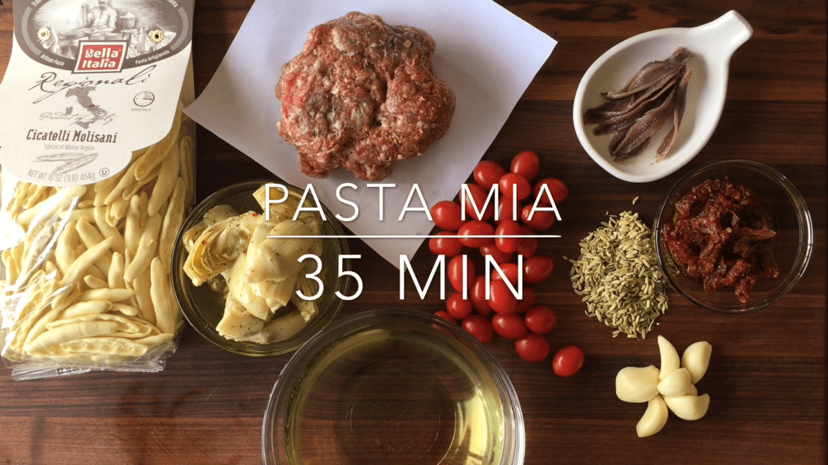 Pasta Mia – Cooking with Mia